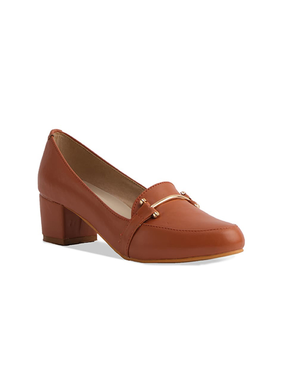 Buy ERIDANI Riley Closed Toe Embellished Block Pumps - Heels for Women ...