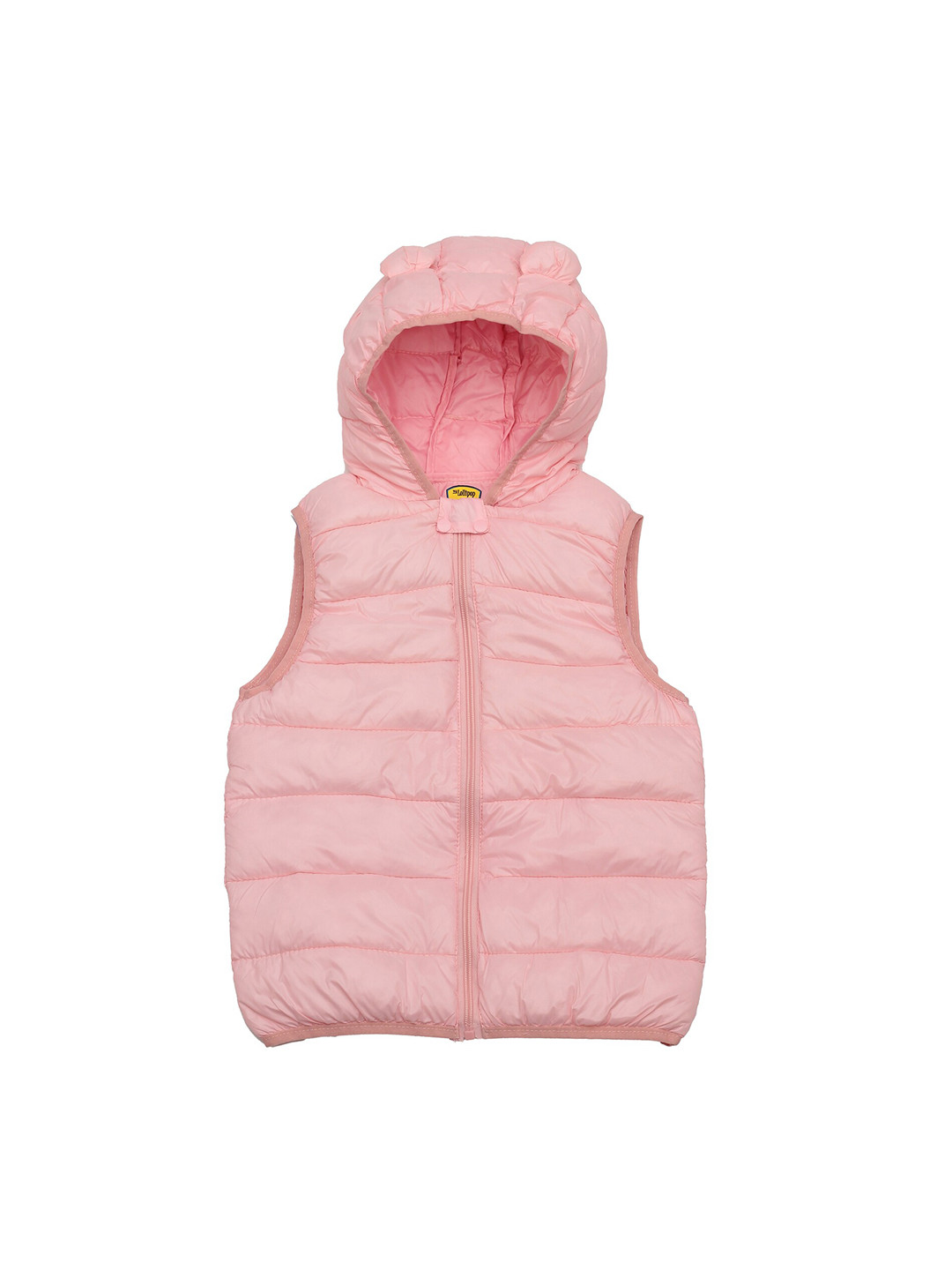 Buy Lil Lollipop Kids Lightweight Hooded Sleeveless Puffer Jacket ...