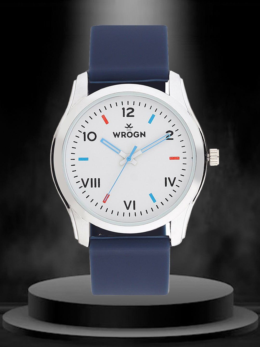 Buy WROGN Men Water Resistant Reset Time Analogue Watch WRG0411 ...