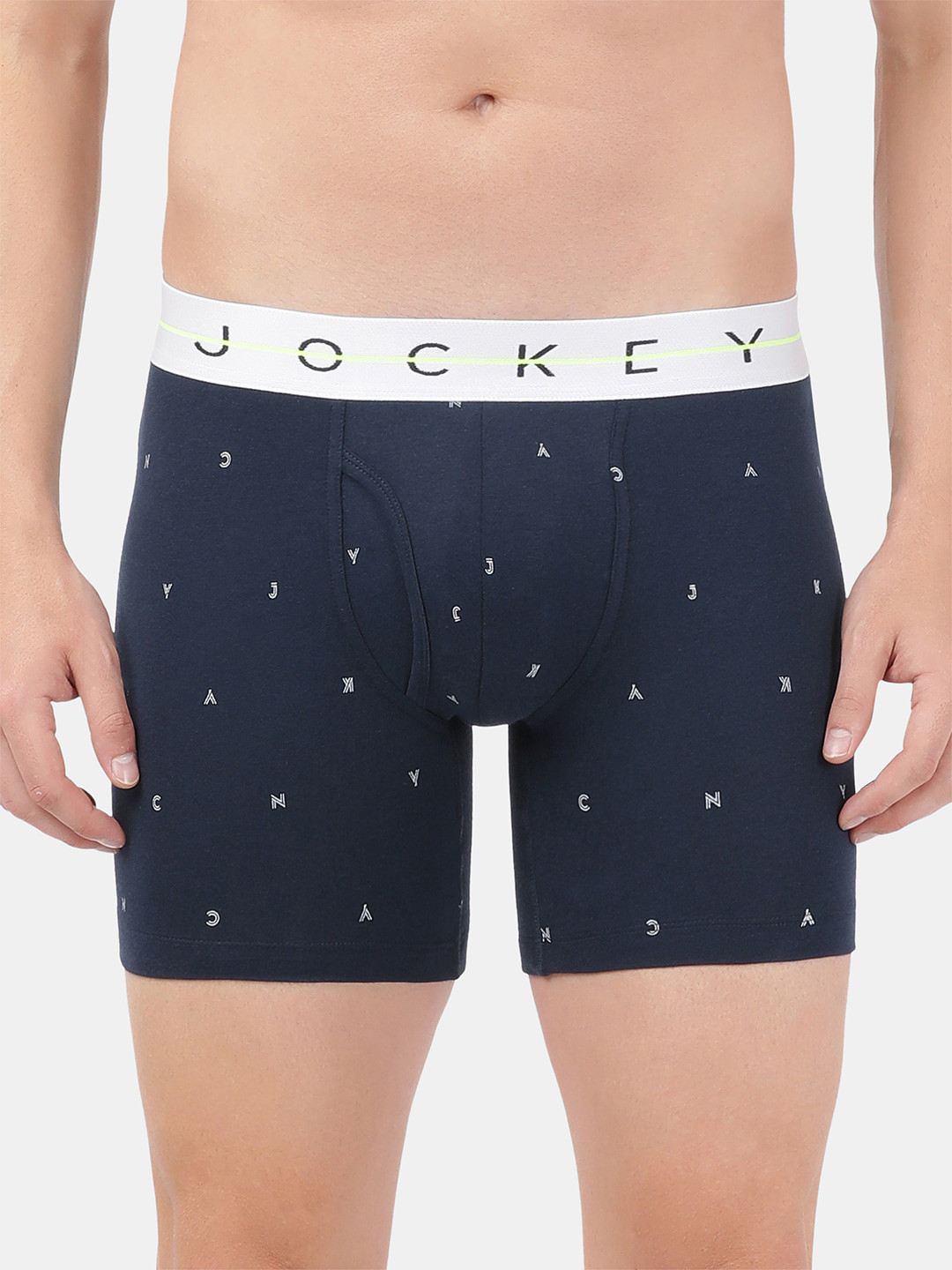Buy Jockey Men Printed Cotton Trunks NY03 0101 WHNVY - Trunk for Men ...