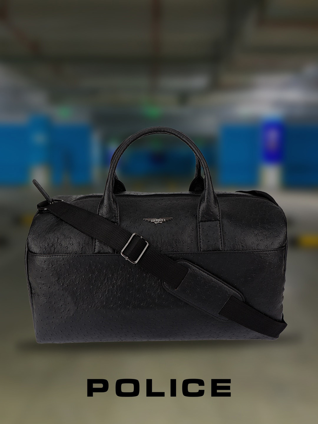 Buy Police Unisex Textured Duffel Bag - Duffel Bag for Unisex 25193644 ...