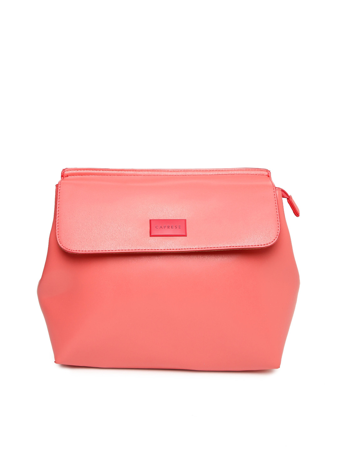 Buy Caprese Women Pink Solid Backpack - Backpacks for Women 2519448 ...