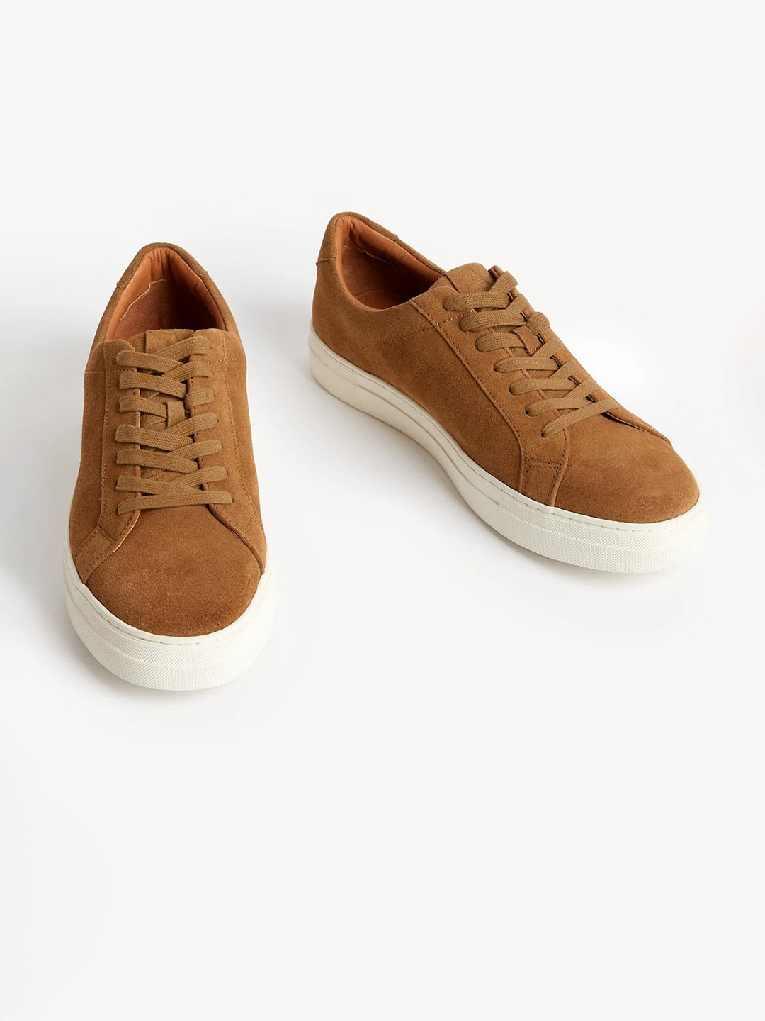 Buy Marks & Spencer Men Auto Cup Suede Lace Up Sneakers - Casual Shoes ...