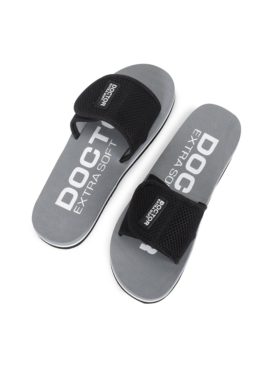Buy DOCTOR EXTRA SOFT Women Textured Orthopedic Non Slip Sliders - Flip ...