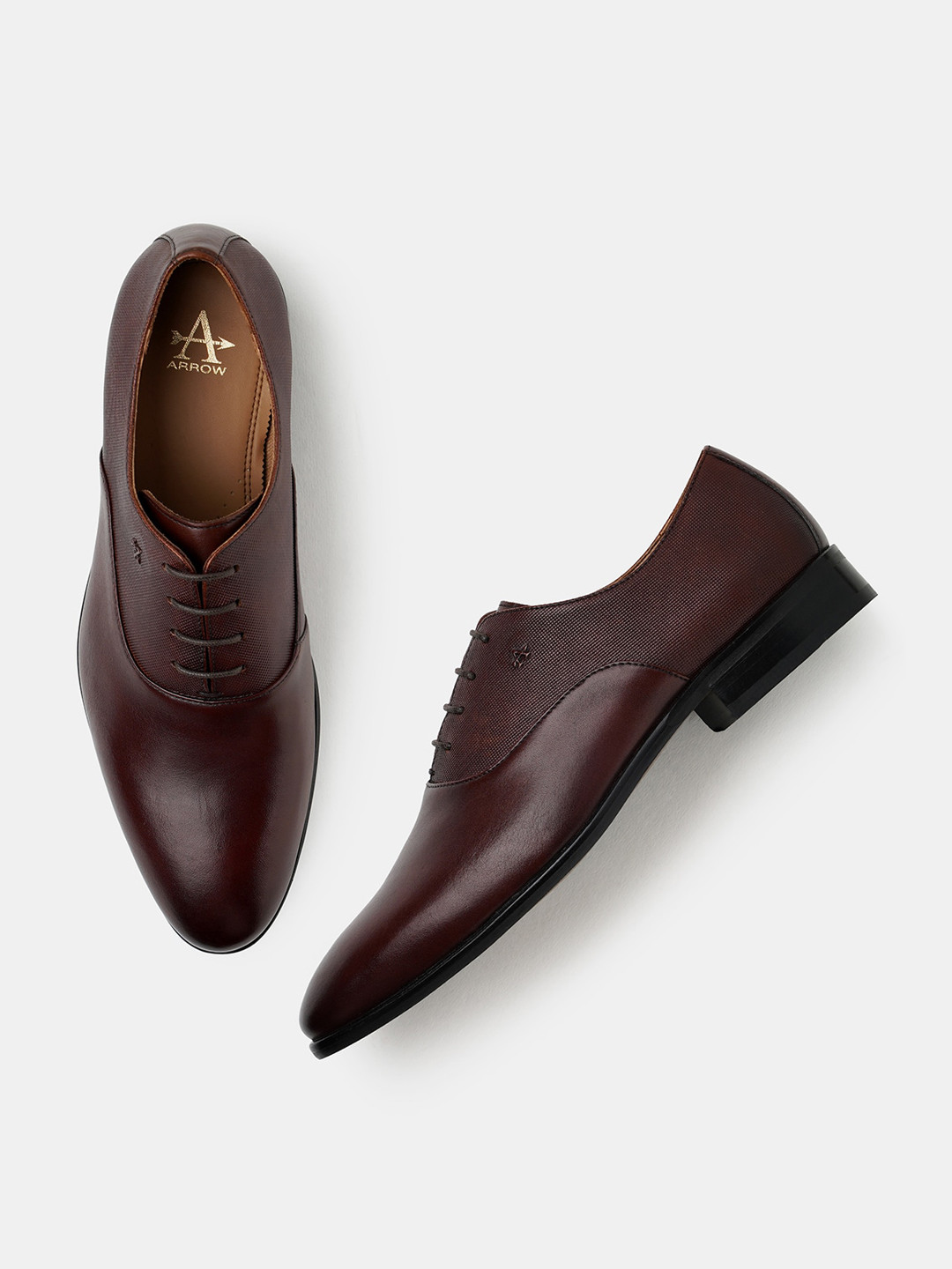 Buy Arrow Men Leather Formal Oxfords - Formal Shoes for Men 25202054 ...