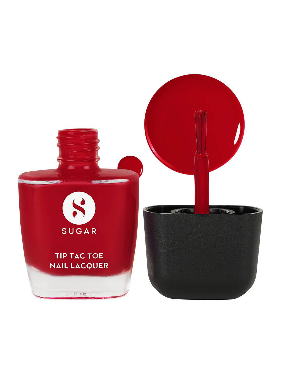 Buy SUGAR Tip Tac Toe Classic Long Lasting Nail Lacquer 9 Ml Crimson ...
