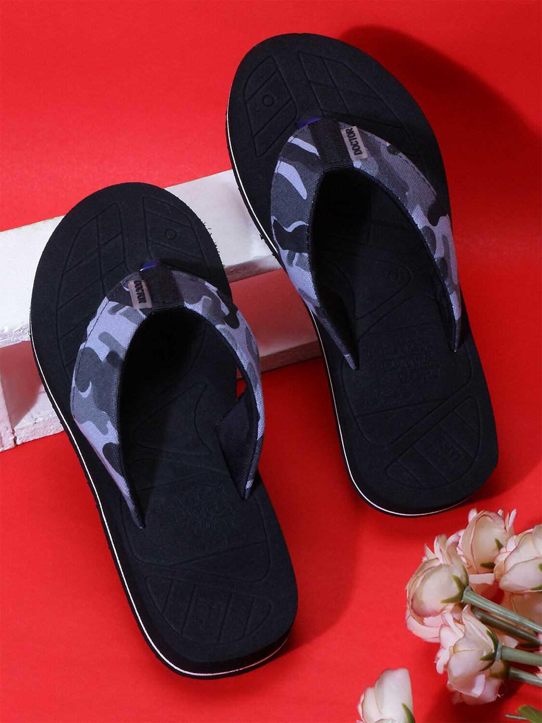 Buy DOCTOR EXTRA SOFT Women Rubber Thong Flip Flops - Flip Flops for ...