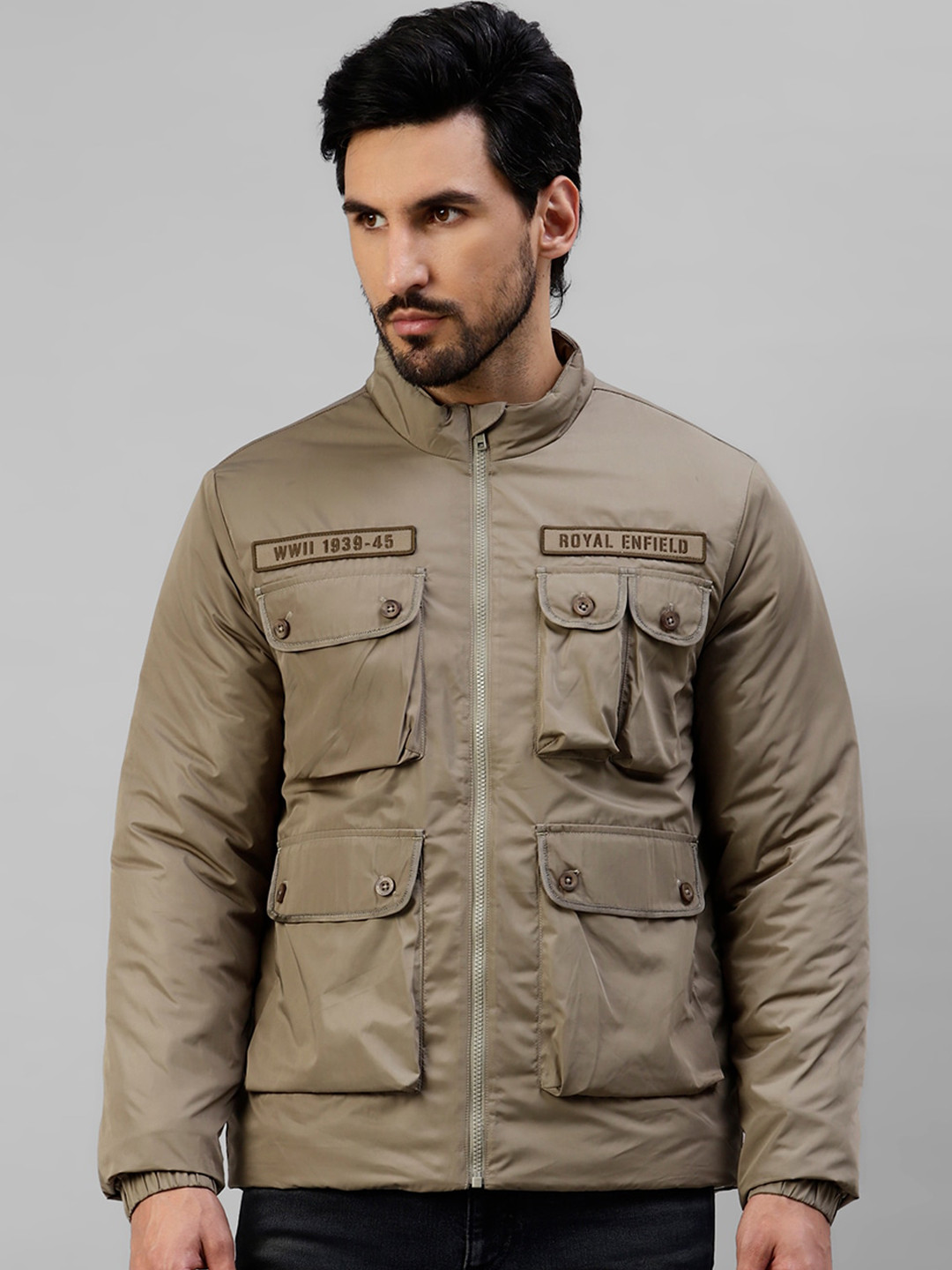 Buy Royal Enfield Airborne Padded Jacket - Jackets for Men 25206416 ...