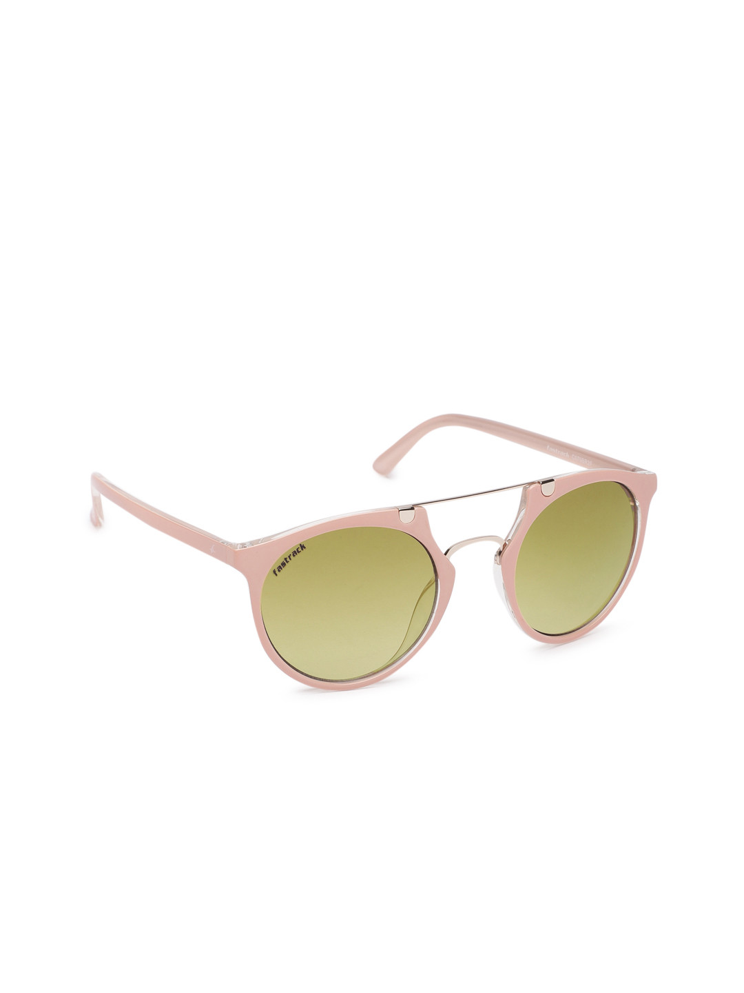 Buy Fastrack Women Round Sunglasses C066BR2F - Sunglasses for Women ...