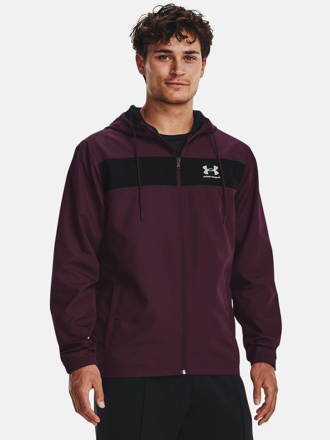 Buy UNDER ARMOUR Sportstyle Windbreaker Hooded Jacket - Jackets for Men ...
