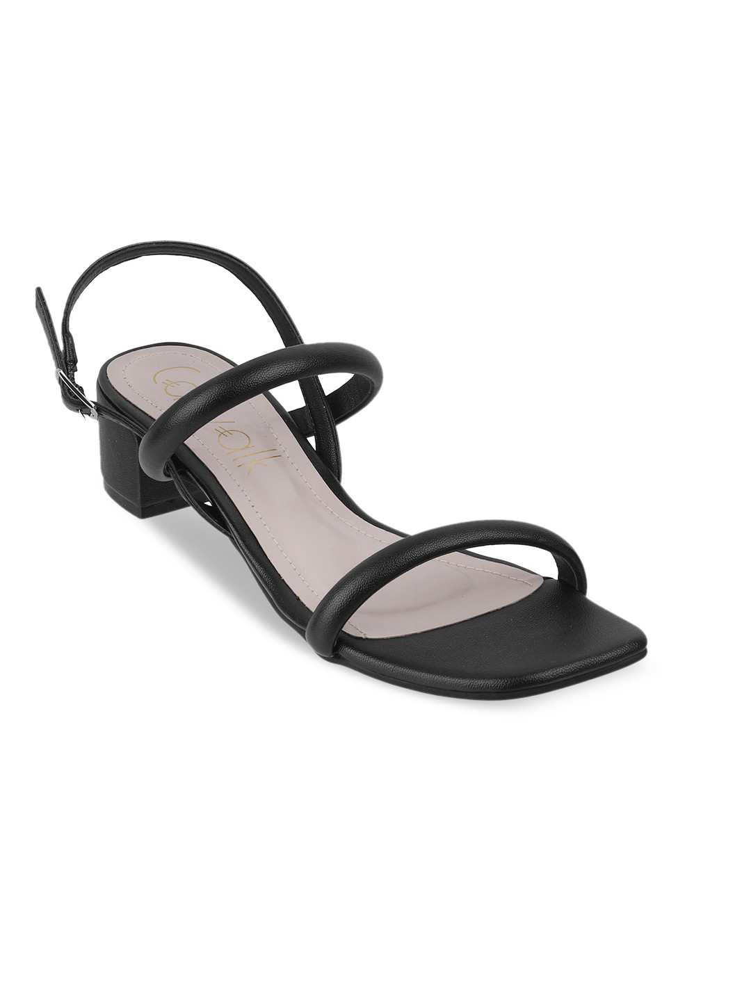 Buy Catwalk Double Straps Block Heels - Heels for Women 25211258 | Myntra