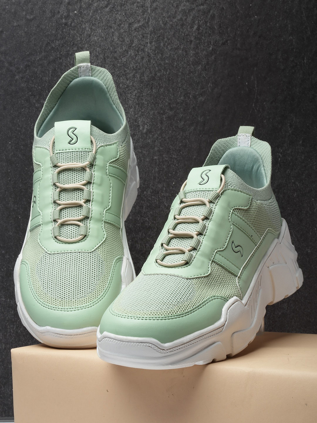 Buy Solethreads Women Textured Lace Up Sneakers - Casual Shoes for ...