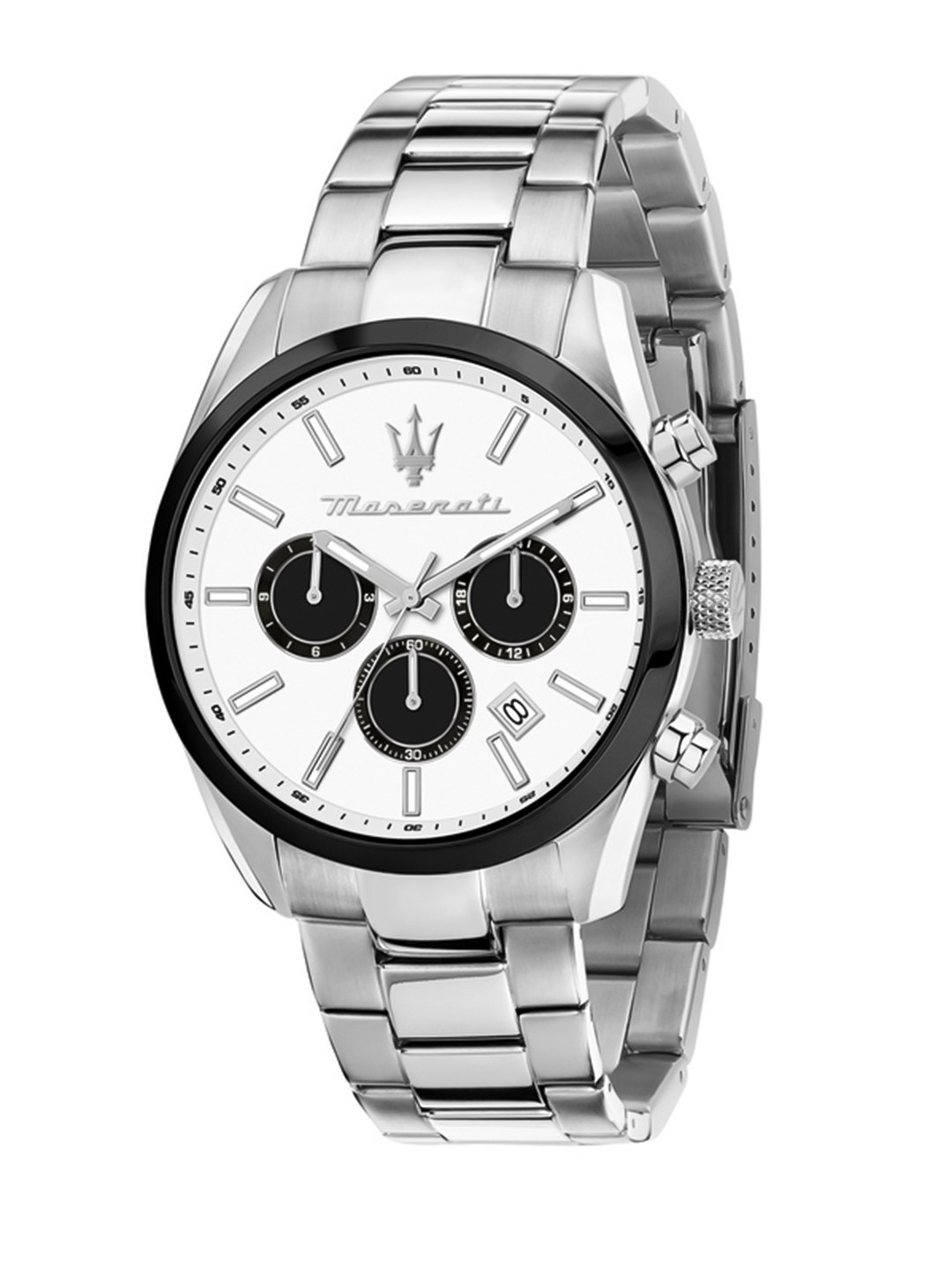 Buy Maserati Classic Men Stainless Steel Bracelet Style Straps Analogue ...