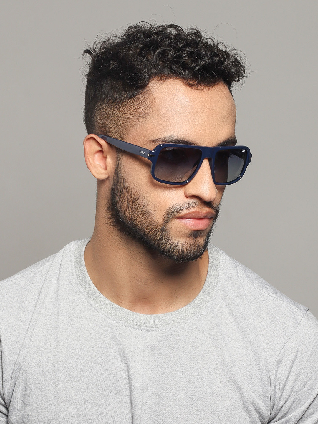 Buy IDEE Men Square Sunglasses With UV Protected Lens IDS2951C4PSG ...