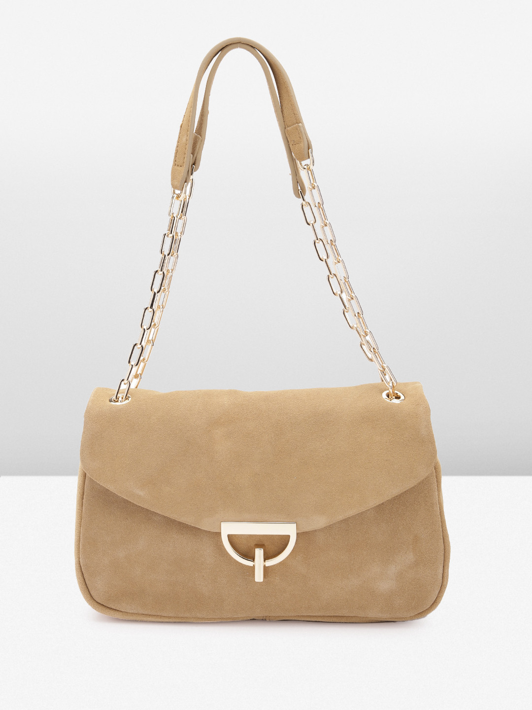 Buy MANGO Suede Structured Shoulder Bag - Handbags for Women 25256678 ...