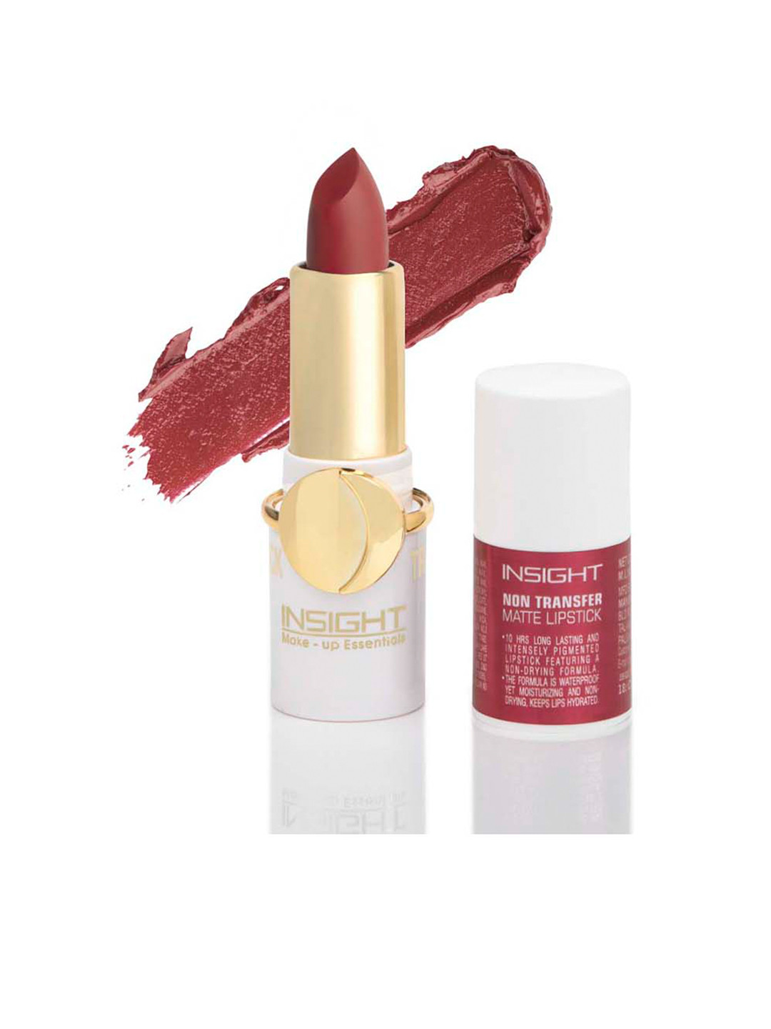 Buy Insight Cosmetics Non Transfer Matte Lipstick With Vitamin E 4.2 G ...