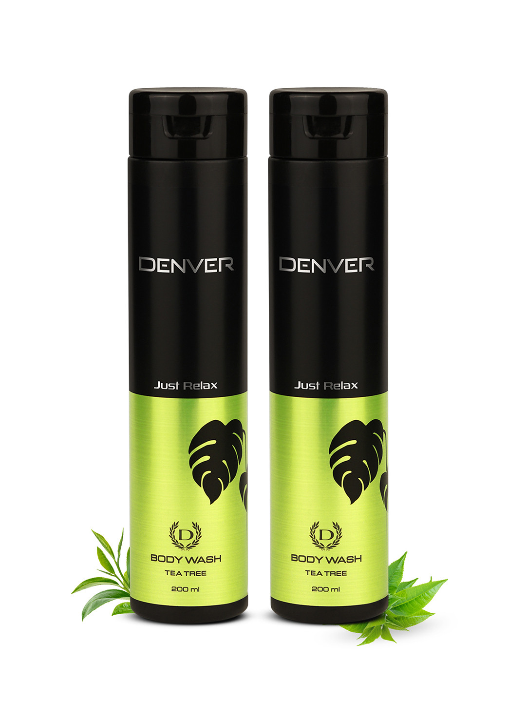 Buy Denver Set Of 2 Just Relax Body Wash With Tea Tree 200ml Each ...