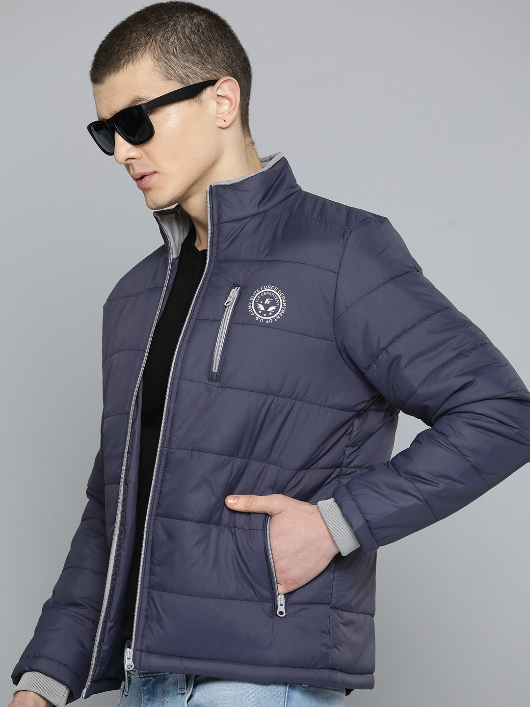 Buy Fort Collins Mock Collar Padded Jacket - Jackets for Men 25265074 ...