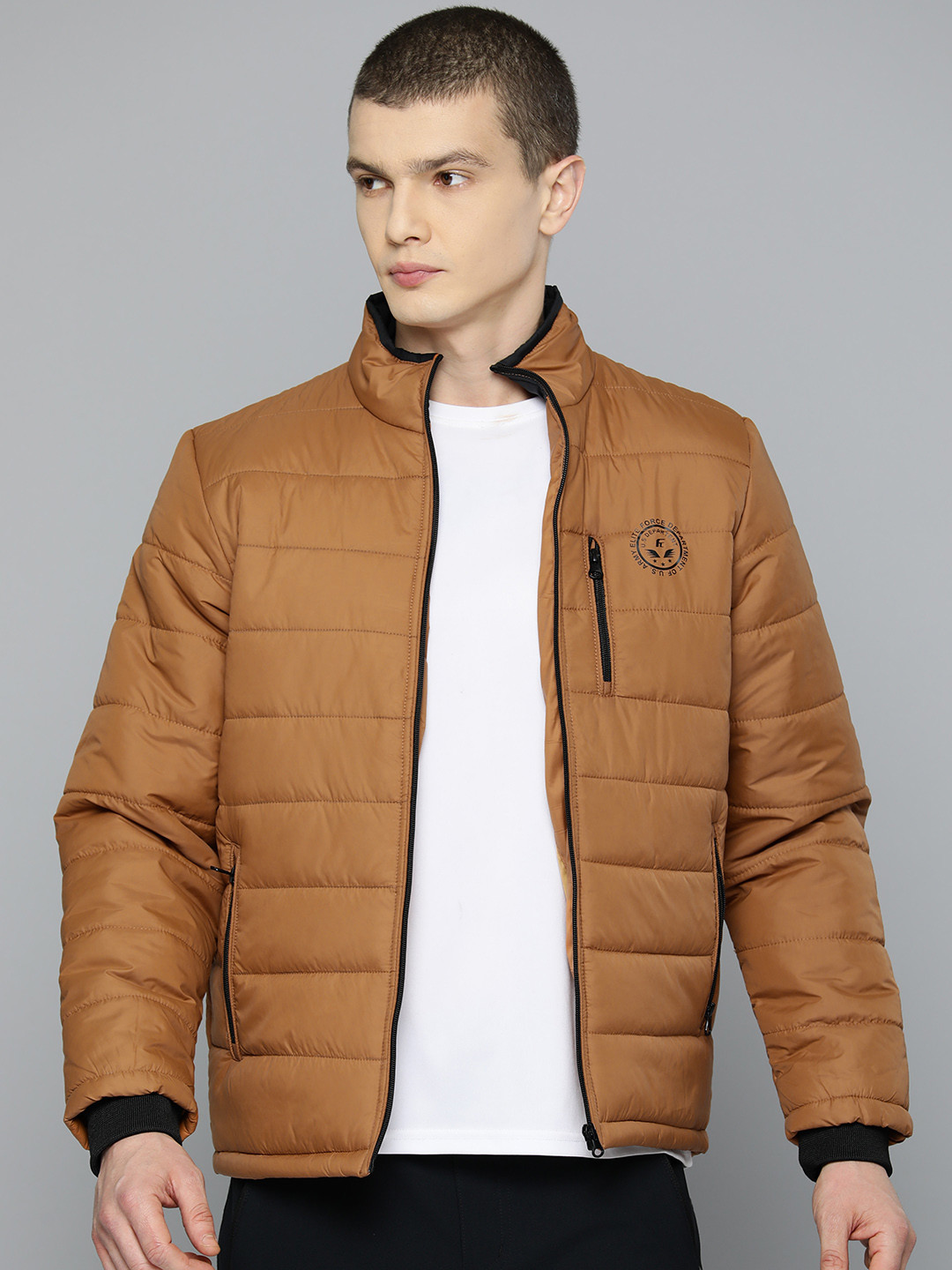 Buy Fort Collins Men Padded Jacket - Jackets for Men 25265166 | Myntra