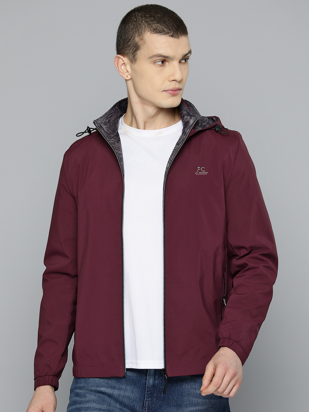 Buy Fort Collins Padded Jacket With Detachable Hood - Jackets for Men ...