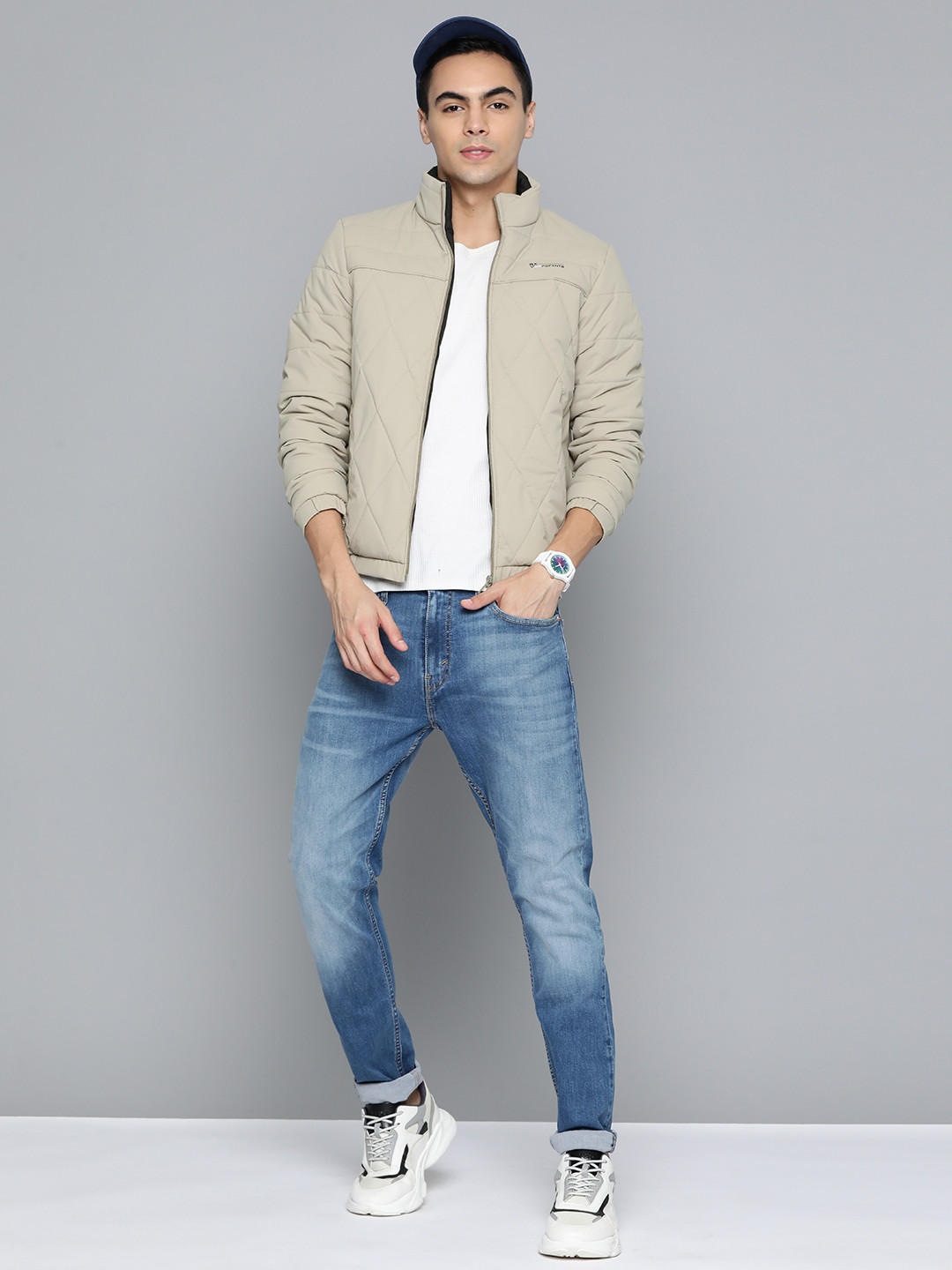 Buy Fort Collins Mock Collar Quilted Jacket - Jackets for Men 25265360 ...