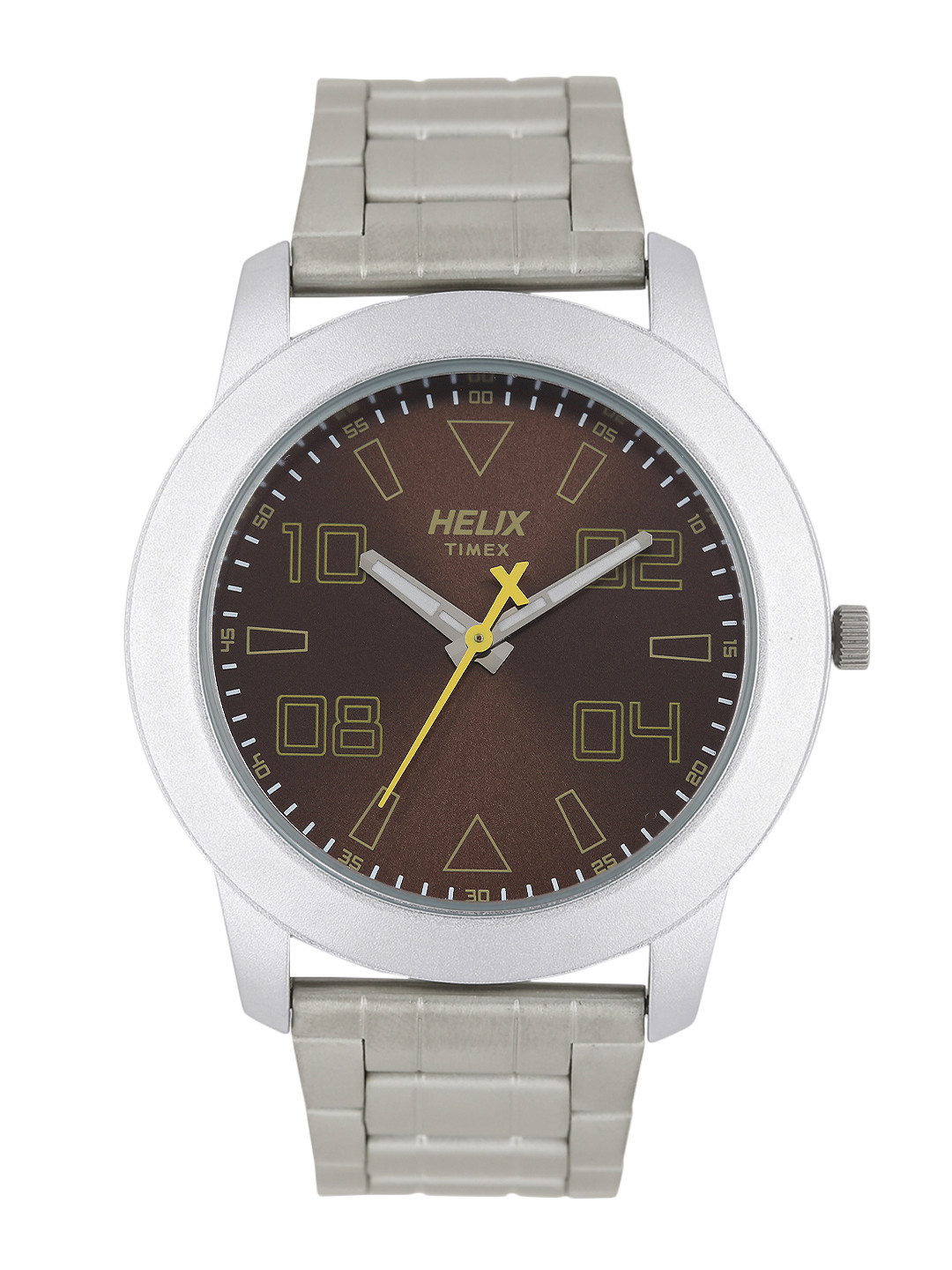 Buy Helix Men Brown Analogue Watch TW028HG04 - Watches for Men 2526762 ...