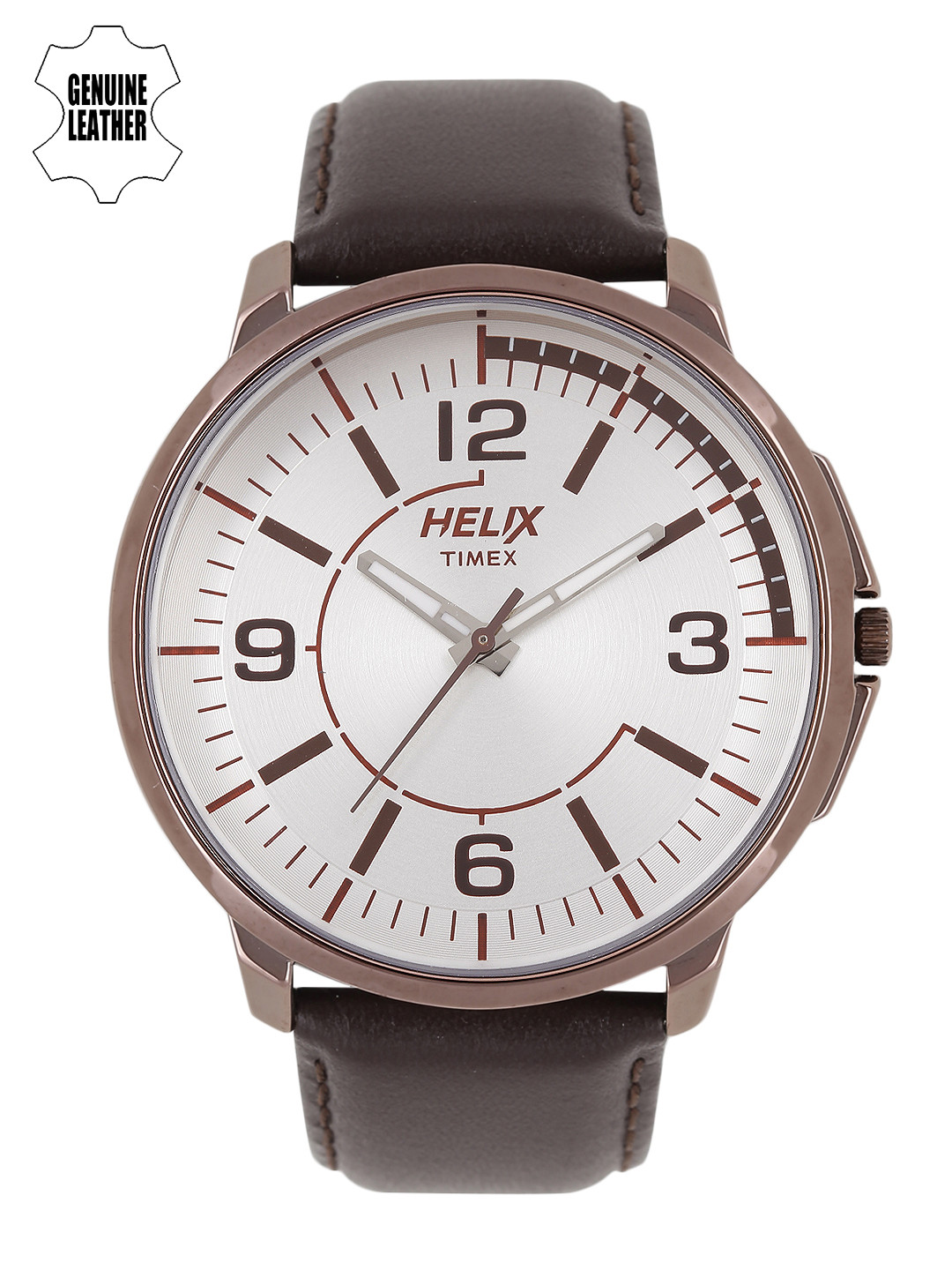 Buy Helix Men Silver Toned Analogue Watch TW027HG17 - Watches for Men ...