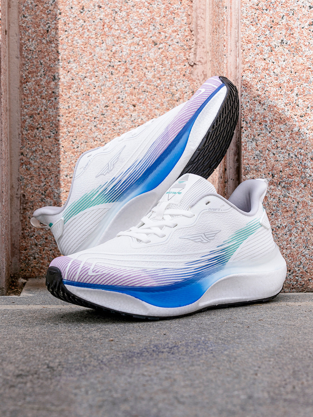 Buy Red Tape Men DRIFT+ Mesh Memory Foam Slip Resistant ETPU Running ...