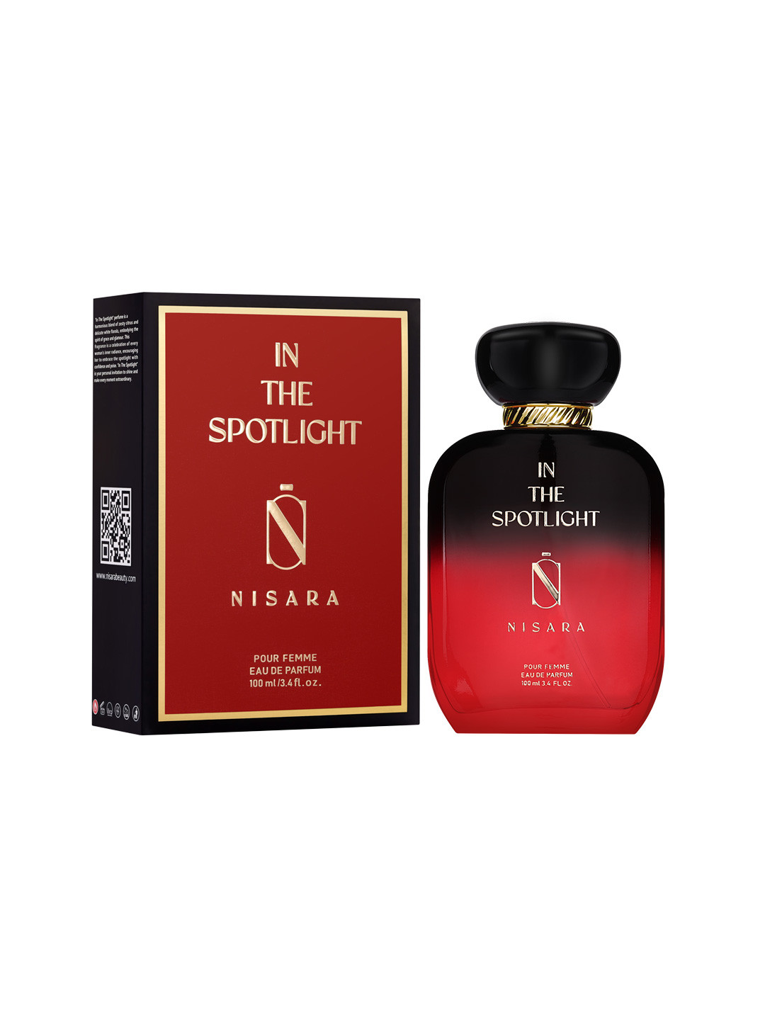 Buy NISARA Women In The Spotlight Long Lasting Eau De Parfum 100 Ml ...