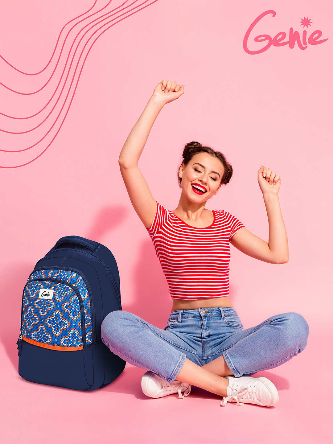 Buy Genie Women Graphic Printed Backpack - Backpacks for Women 25272978 ...