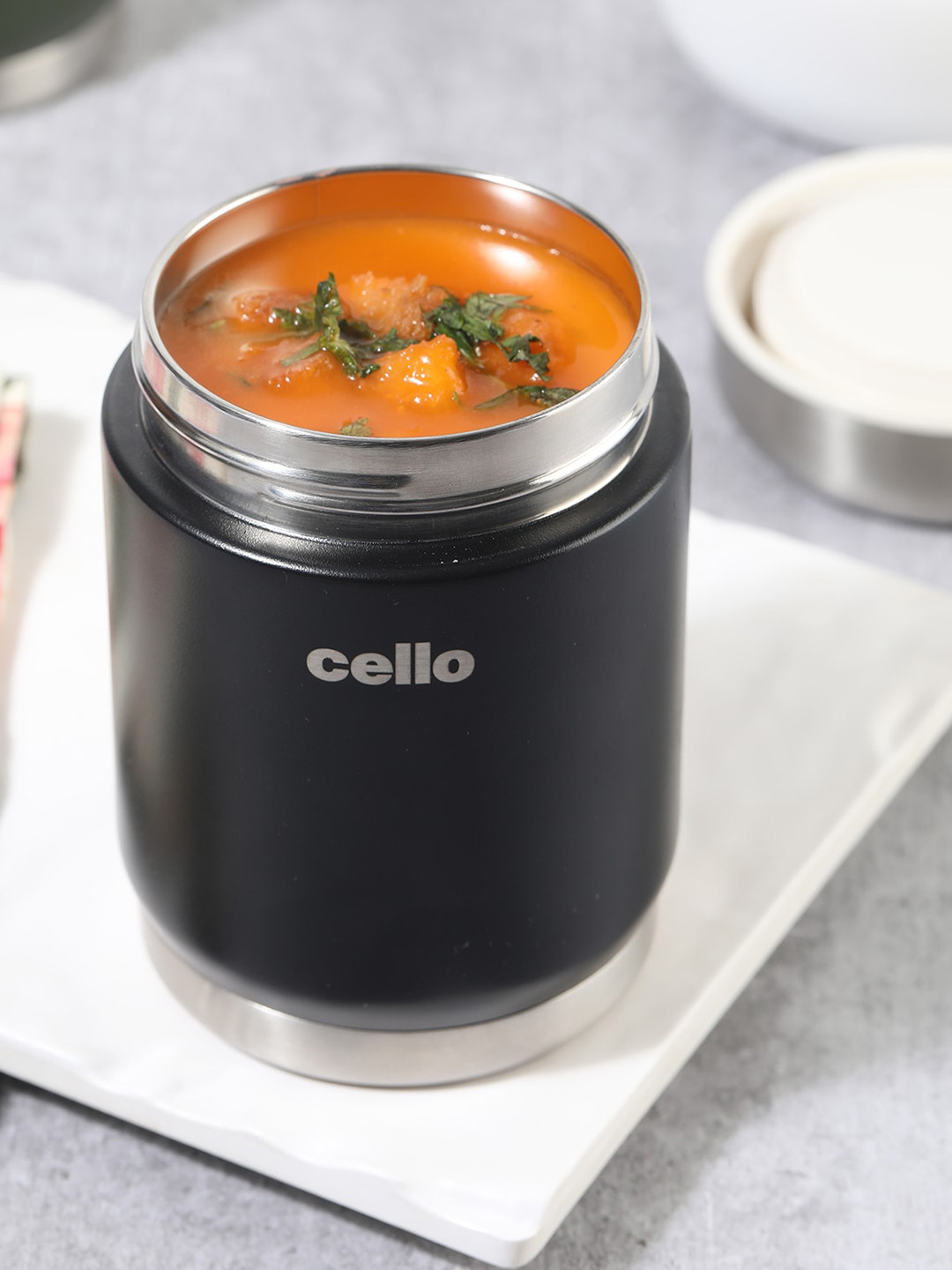 Buy Cello Duro Supee Black Durable DTP Coating Vacusteel Water Bottle ...