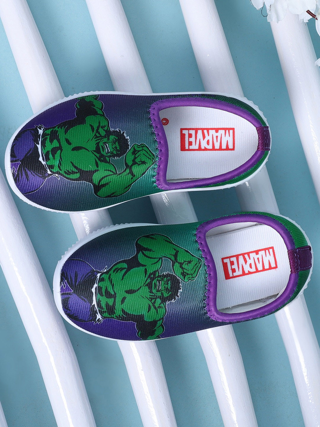 Buy Kids Ville Boys Hulk Printed Textile Slip On Sneakers - Casual ...