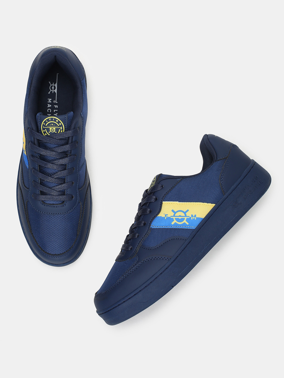 Buy Flying Machine Men Lamar Textured Sneakers - Casual Shoes for Men ...