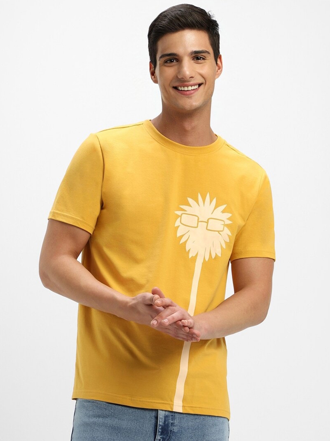 Buy Forever 21 Floral Printed T Shirt Tshirts For Men 25294868 Myntra