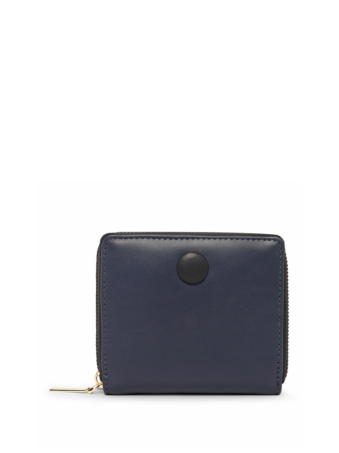 Buy DressBerry Women Navy Blue Zip Around Wallet - Wallets for Women ...