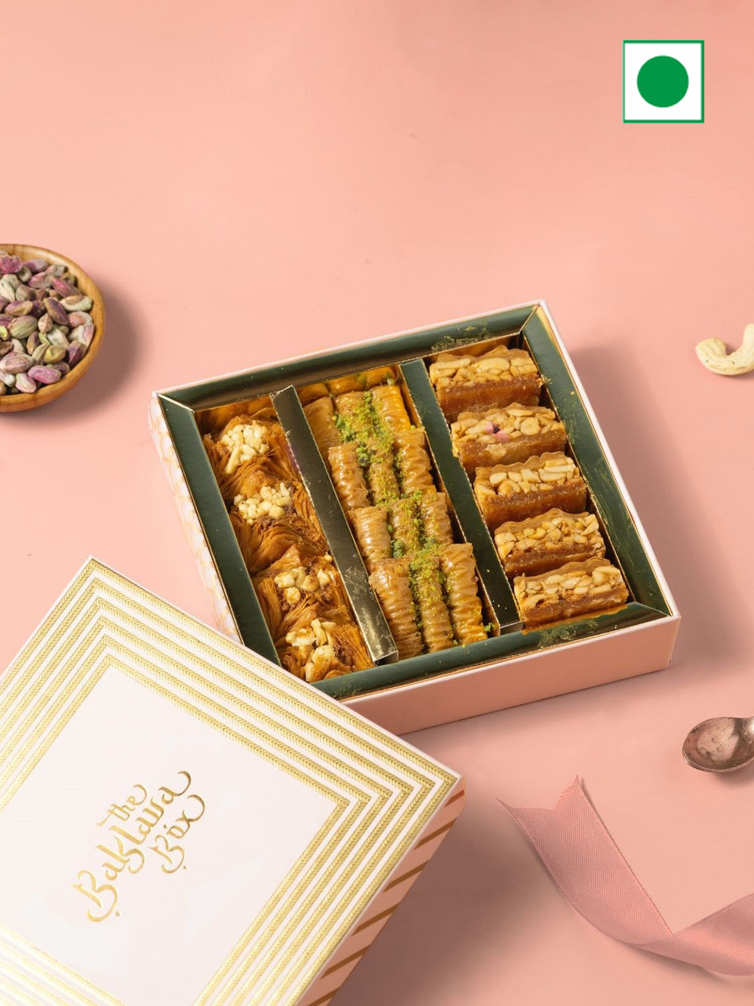 Buy The Baklava Box Gulabi Sweets 250gm - Sweets for Unisex 25298038 ...