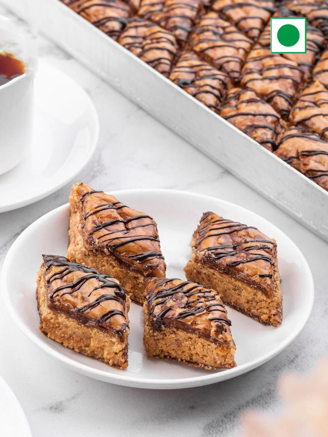 Buy The Baklava Box Chocolate Diamond Sweets 500gm - Sweets for Unisex ...