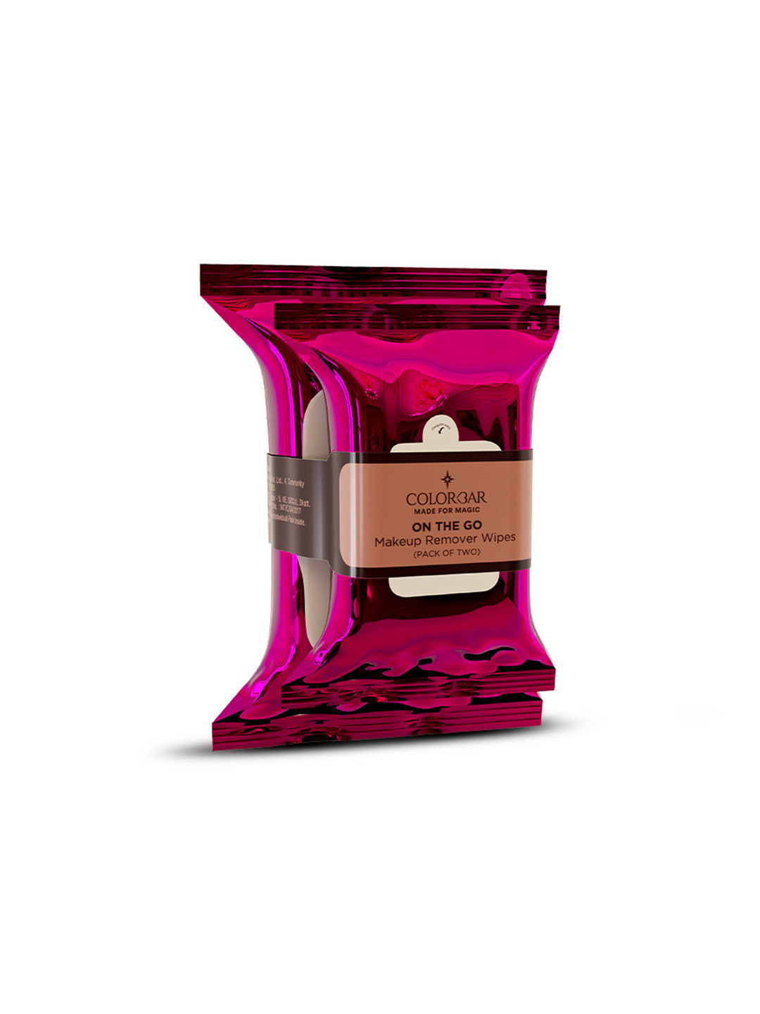 Buy Colorbar Set Of 2 On The Go Makeup Remover Wipes 30 + 10 Wipes ...