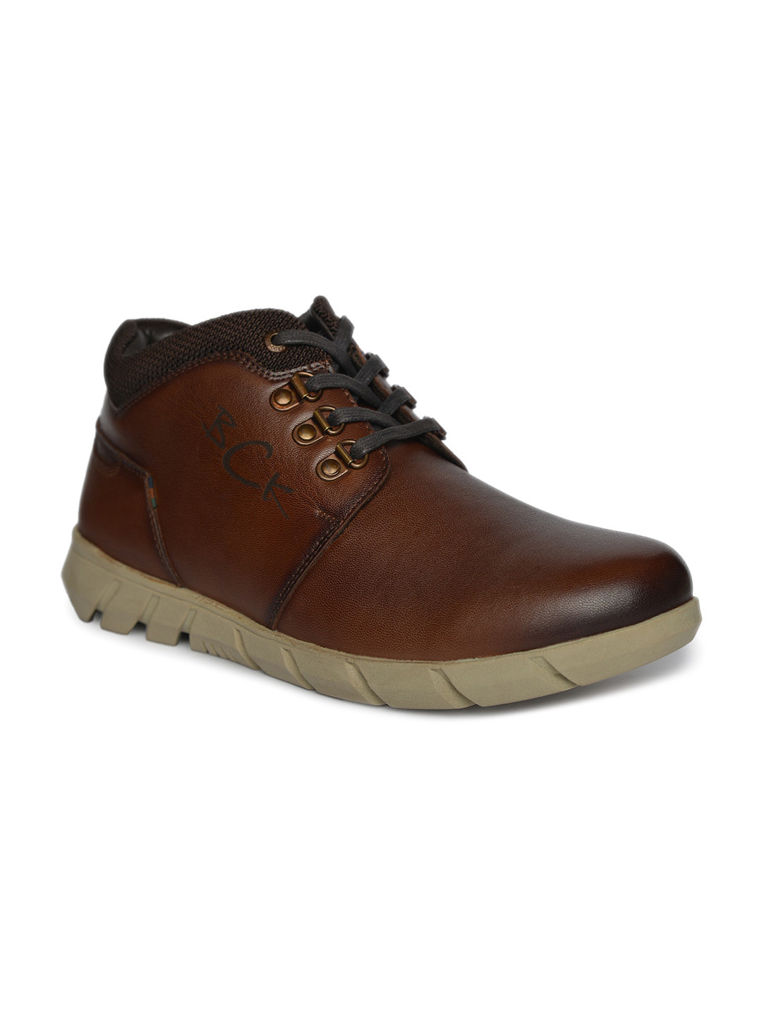 Buy Buckaroo Men Kesten Textured Leather Derbys - Casual Shoes for Men ...