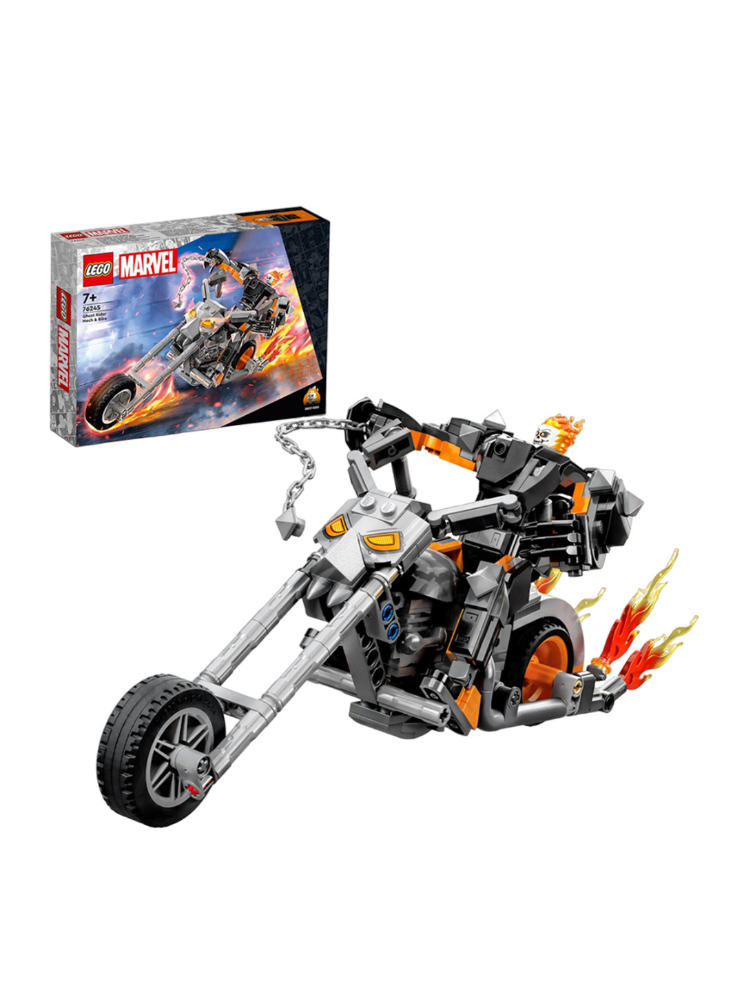 Buy LEGO Ghost Rider Mech & Bike - Construction Toys for Unisex Kids ...