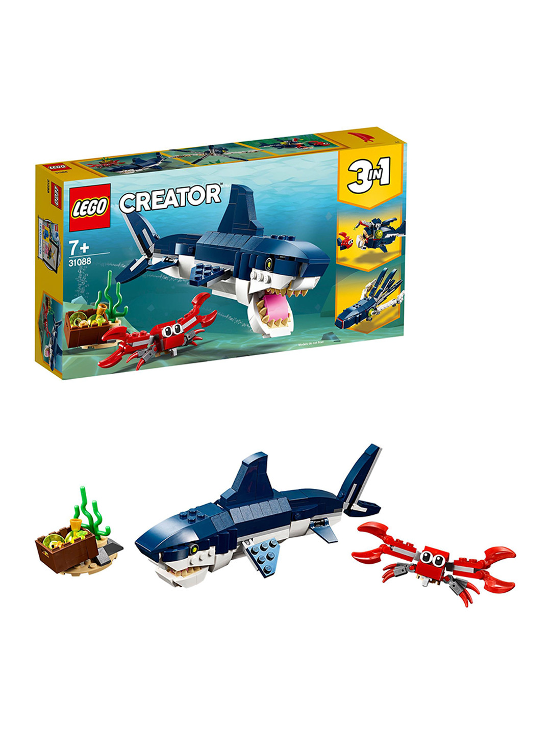 Buy LEGO Kids Creator Deep Sea Creatures Toys - Construction Toys for ...