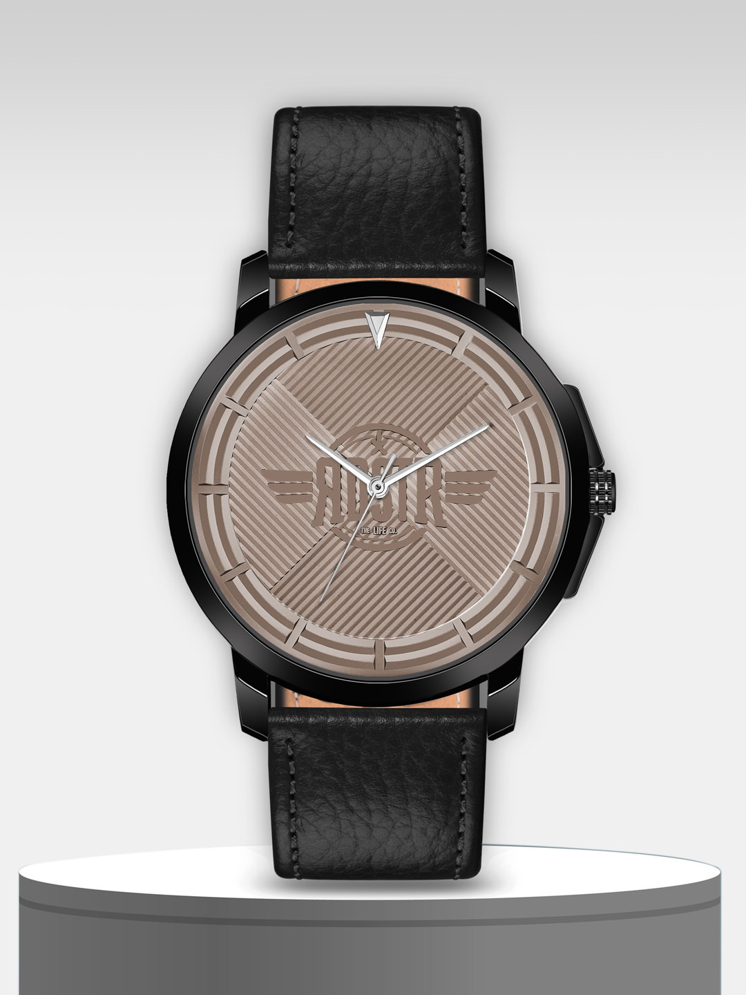 Buy Roadster Men Grey Leather Strap Analogue Watch RD 09 Grey - Watches ...