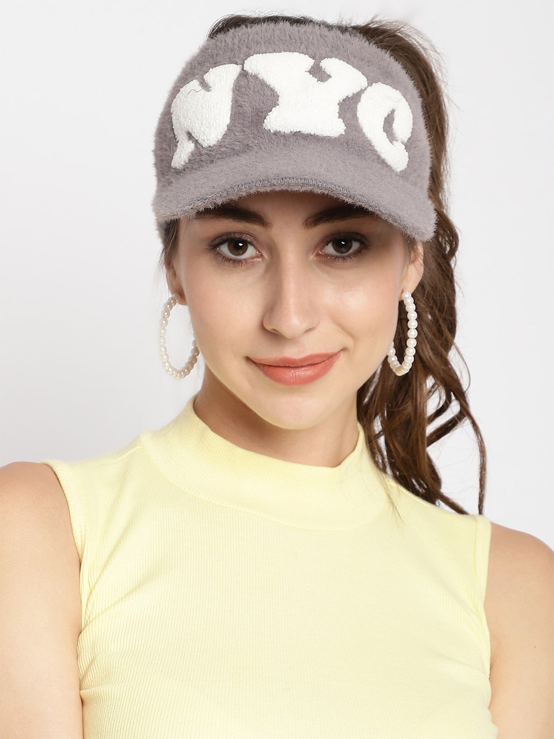 Buy ELLIS Women Self Design Visor Cap - Caps for Women 25320576 | Myntra