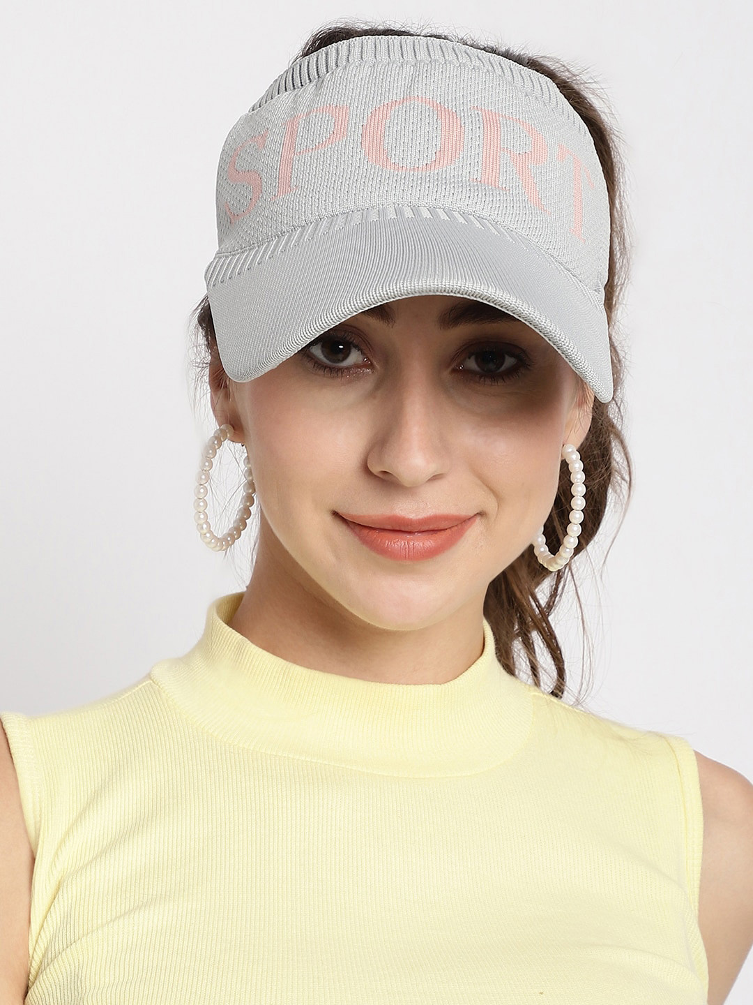 Buy ELLIS Women Self Design Visor Cap - Caps for Women 25320590 | Myntra