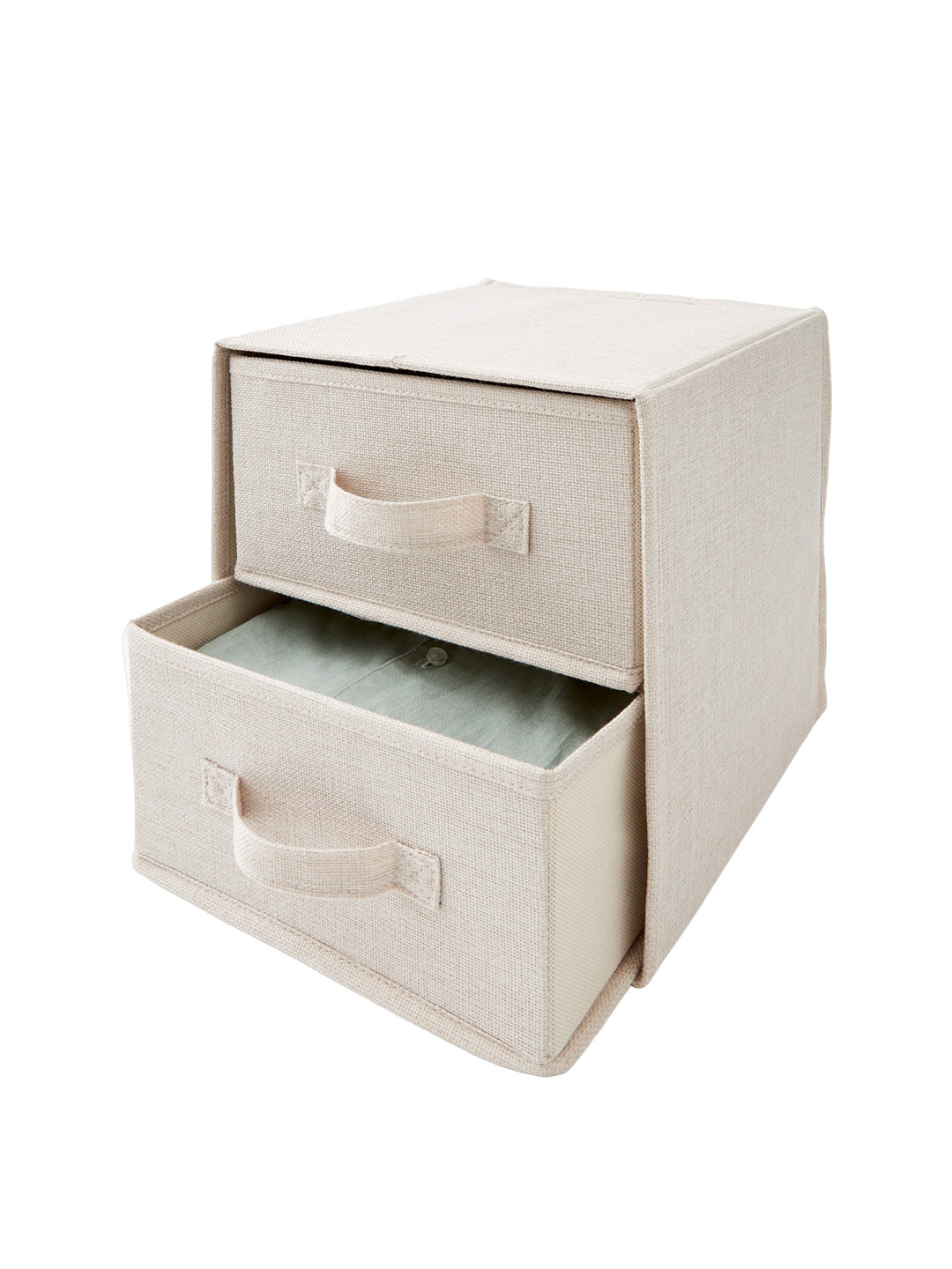 Buy Anko Beige Linen Look Drawer Set - Organisers for Unisex 25331488 ...