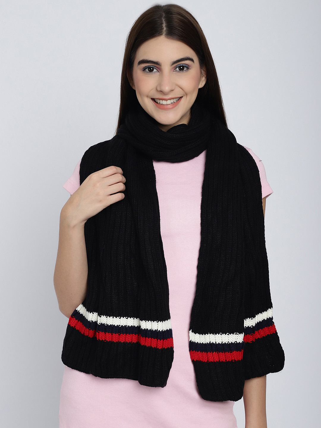 Buy ELLIS Self Design Acrylic Muffler - Mufflers for Women 25341394 ...