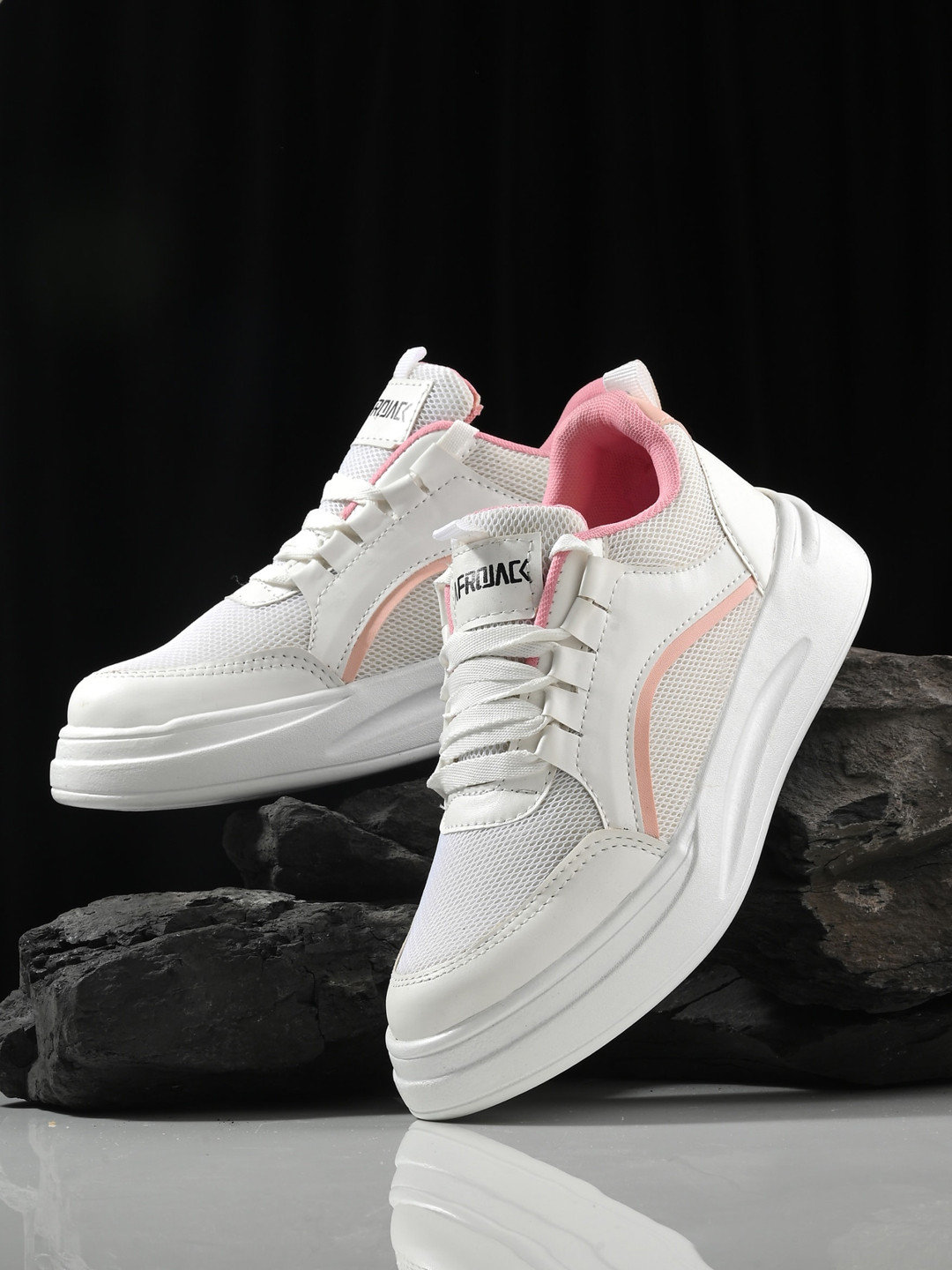 Buy AfroJack Women Textured Mesh Basics Sneakers - Casual Shoes for ...