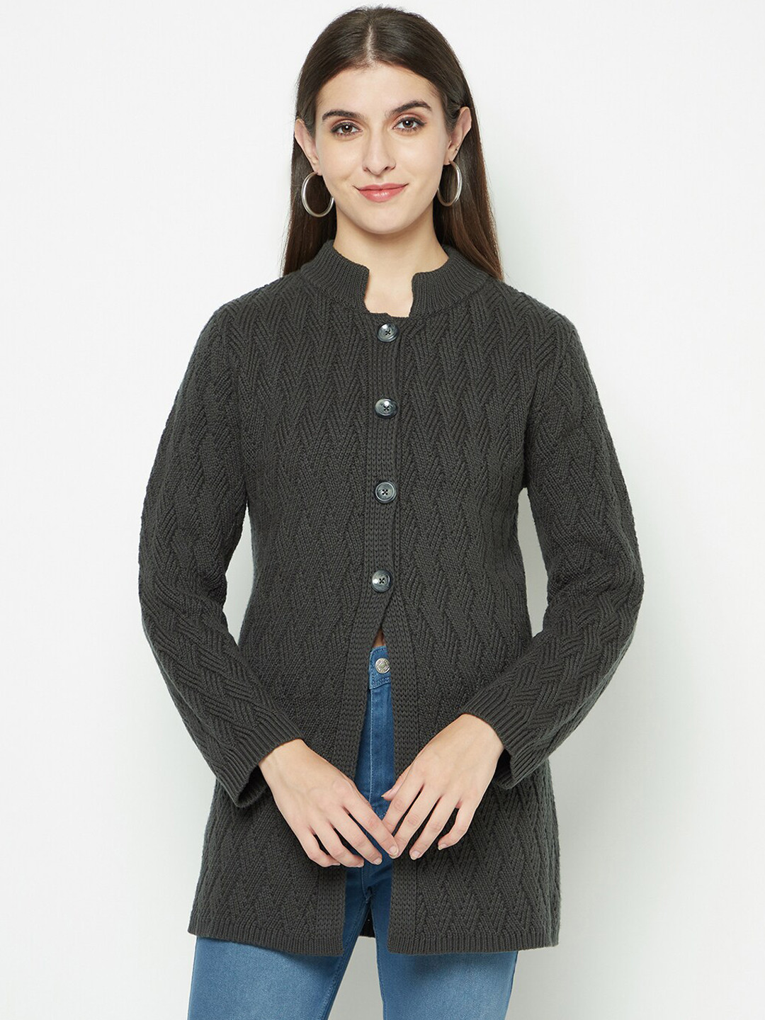 Buy Knitstudio Single Breasted Slit Coat - Coats for Women 25365478 ...