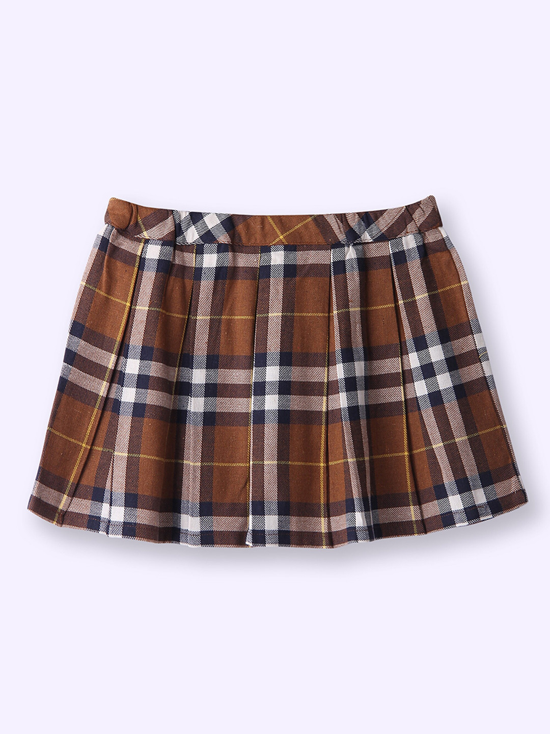 Buy Beebay Girls Checked Knee Length Skirts - Skirts for Girls 25366502 ...