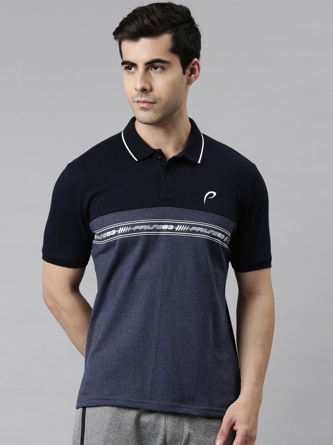 Buy Proline Colourblocked Polo Collar Cotton Casual T Shirt - Tshirts for Men 25366860 | Myntra